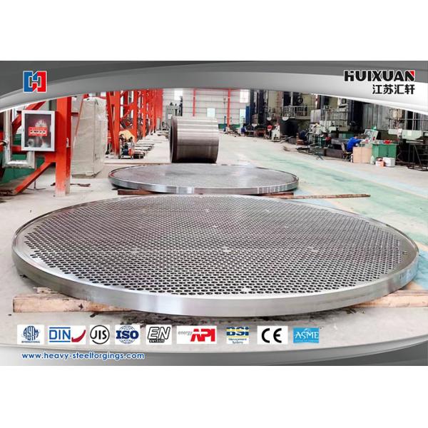 Quality Carbon Steel Stainless Steel Pressure Vessel Heat Exchanger Tube Sheet for sale