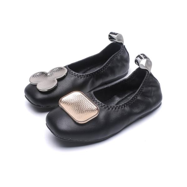 Quality Cowhide Material Slip On Ballet Shoes for sale
