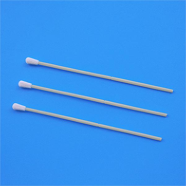 Quality OEM ODM Specimen Collection Flocked Swab Nylon Nasal Throat Swab for sale