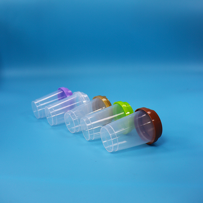Quality Plastic PET Round Food Grade Storage Jar Container For Food Candy Cashew Nut for sale