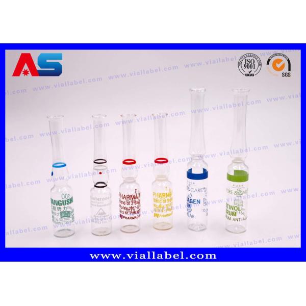 Quality High Permeability Hyaluronic Acid Ampoule Transparent Glass Bottle Solution for sale