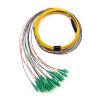 china LC APC 24 Cores OFNR W/2 Tight Buffer Fiber Optic Cable Single Mode OS2 Yellow