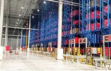 Double Deep Pallet Stacker ASRS