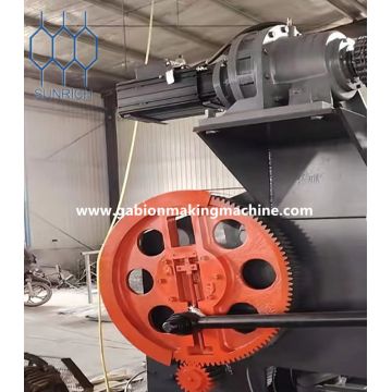 Quality Adjustable Twist length Gabion machine with Automatic Servo Motor PLC Control for sale