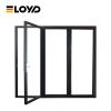 china Conservatory Lowe Glass Aluminum Bi Folding Patio Doors Outdoor Outswing