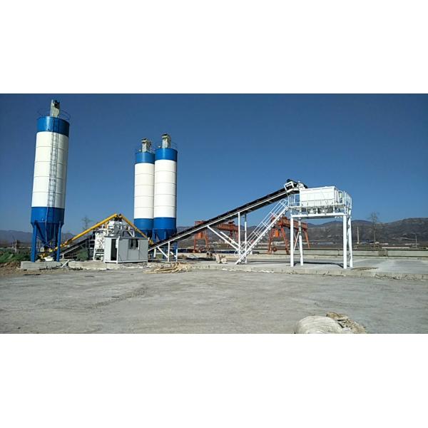 Quality Hzs60 Concrete Batching Plant with 60m3/H Batching Performance for sale
