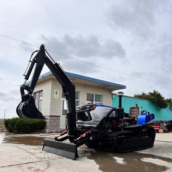 Quality Mini Remote Control Orchard Crawler Tractor For Mountain Paddy / Land Field for sale