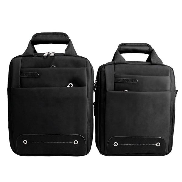 Quality A4 Document Men'S Business Briefcase Bag Scratch Resistant 27cm Length for sale