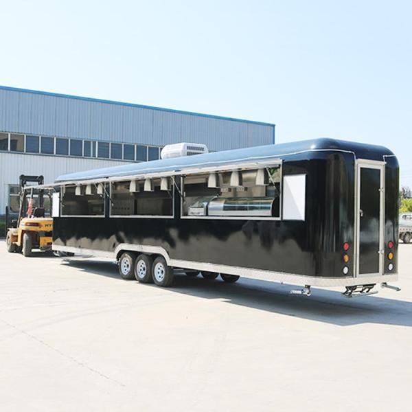 Quality Vending Kiosk Food Trucks Full Kitchen Custom Food Trailers Mobile Food Cart for sale