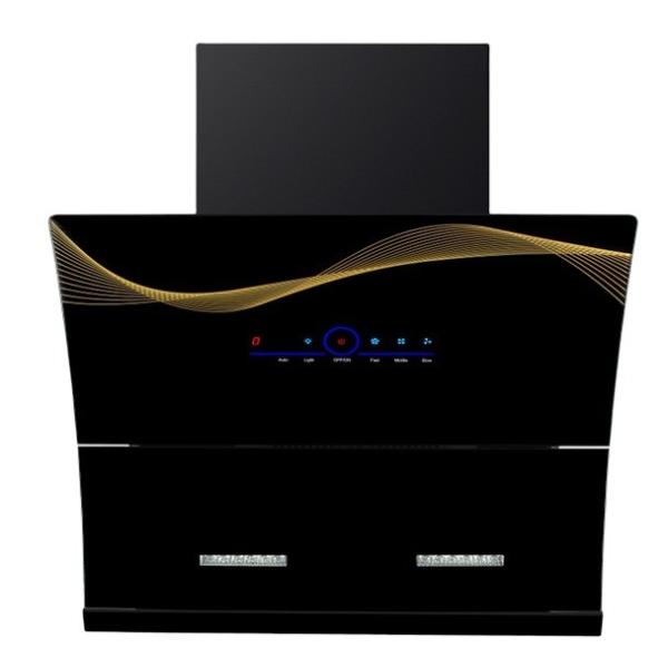 Quality Quiet Side Suction Cooker Hood Kitchen Extractor 600mm 183W for sale