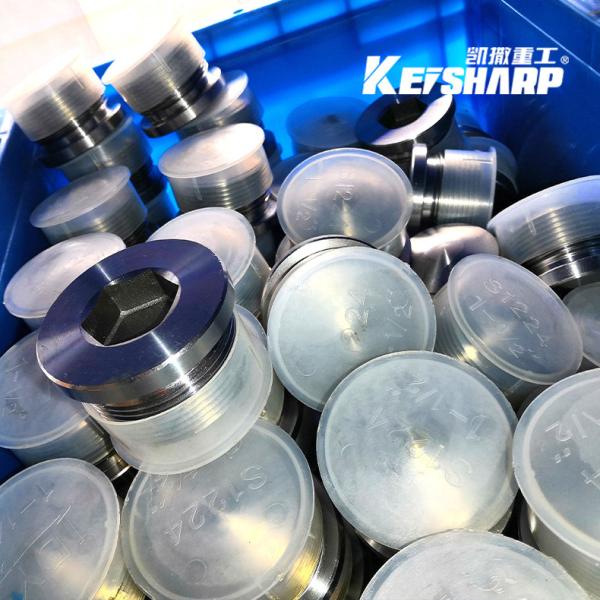 Quality KEISHARP Hexagon Socket Screw Plugs , Excavator Hydraulic Breaker Parts for sale