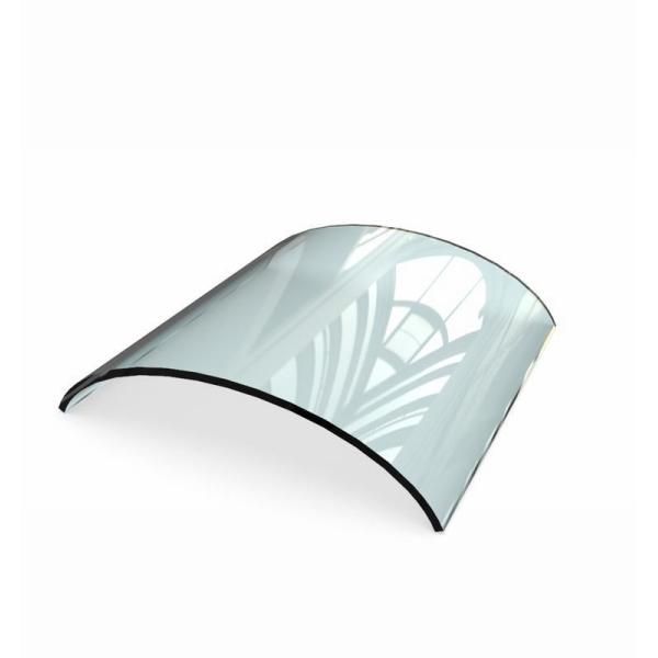 Quality Industrial Hall Glass Balustrade Full Solution for Curved Tempered Safety Glass Panel for sale