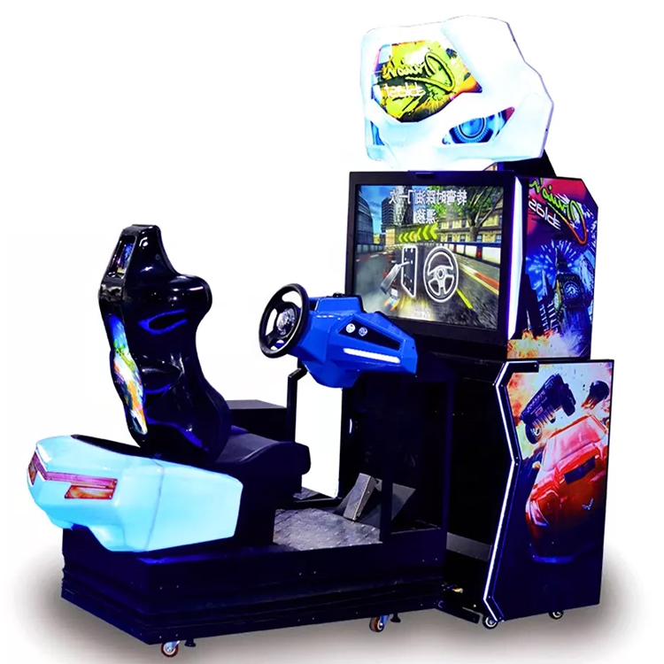42LCD Dynamic Car Racing Game Machine front view