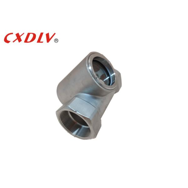 Quality Stainless Steel Threaded Screw Flanged Sight Glass For Water Oil Chemicals for sale