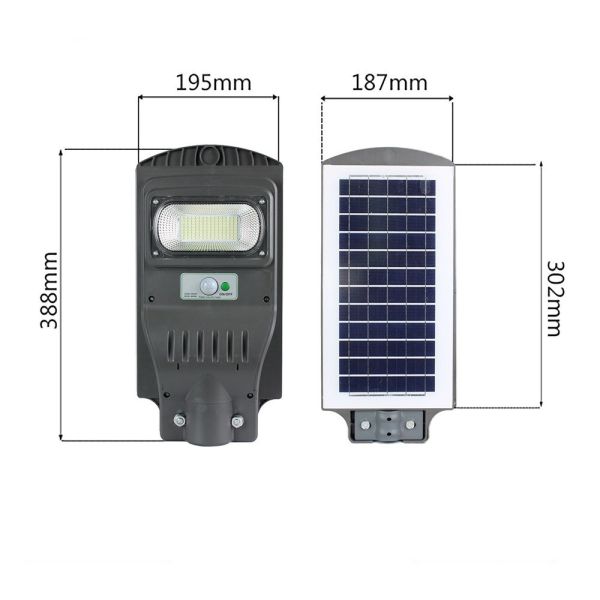Quality 8AH 3.2V Battery Solar Street Security Lights power LED Lamps for Commercial Areas for sale