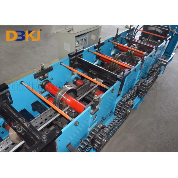 Quality 16 Stations 3mm Upright Rack Rolling Machine With Hydraulic Cutting for sale