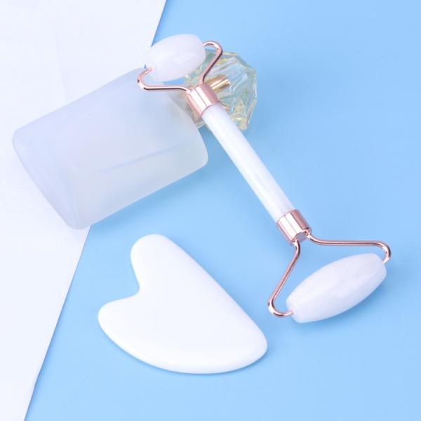 Quality Pink Face Massager Roller , Jade Massager Roller OEM ODM Service for sale