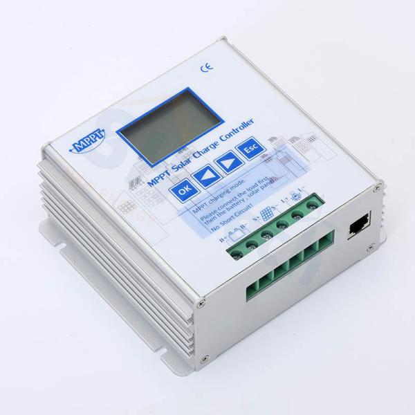Quality MPPT 20 Amp Charge Controller White 12V 24V 350W Solar Panel MPPT Charge for sale