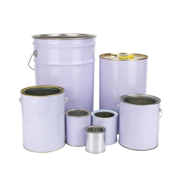 Quality 250ml Empty Tins Cans Metal Tin Can With Lid For Paint Coating Glue for sale