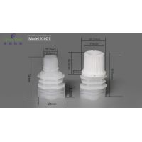Quality 8.6mm Plastic Spout Caps Use On  Soybean Milk Pouch Packaging for sale