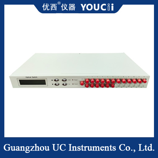 Quality The 18-Channel Rack-Mounted Optical Switch Has Low Loss for sale