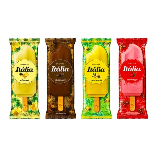Quality Gravure Printing Customized Matte Food Grade Plastic Pillow Shape Mylar Bags Chocolate Bar Wrapper Packaging Back Seal for sale