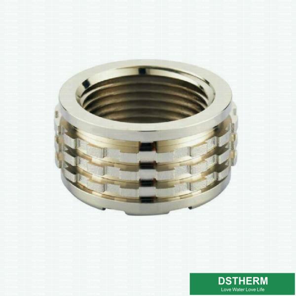 Quality Brass Inserts Nickel Plated Male Inserts  For Ppr Fittings Germany Designs Heavier Weight for sale