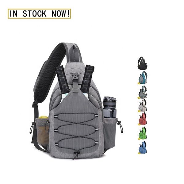 Quality Custom Double Shoulder Tennis Pickle Ball Backpack Sports Training Backpack With Compartment for sale