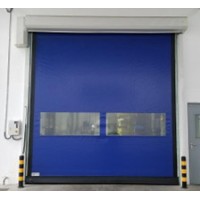 Quality ISO 9001 Industrial Fabric Roll Up Doors Automatic High Speed Fabric Doors for sale