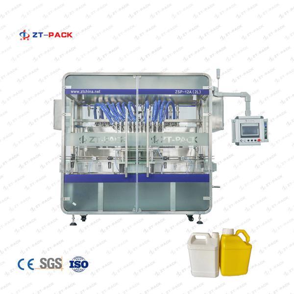 Quality 1-5L Pesticide Filling Machine Agrochemicals Servo Pump for sale