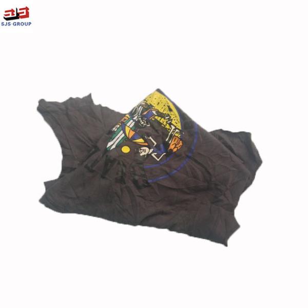 Quality Paint Cleaning Recycled Printed Mixed Cotton Rags for sale