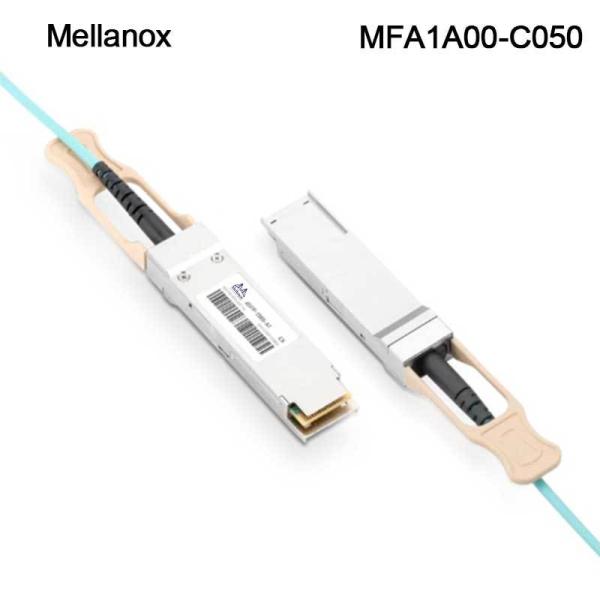 Quality QSFP LSZH Mellanox AOC Active Optical Cable MFA1A00-C050 100GbE 50m new and original for sale