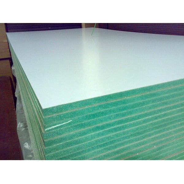 Quality Green MDF Hdhmr Board with E0 Formaldehyde Emission Standards and Waterproof for sale