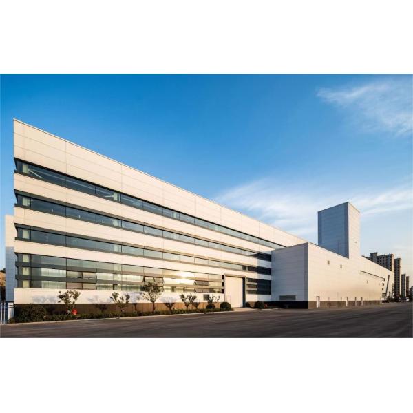 Quality Customizable Storage Solution Steel Warehouse Buildings Space Saving Clear Span for sale