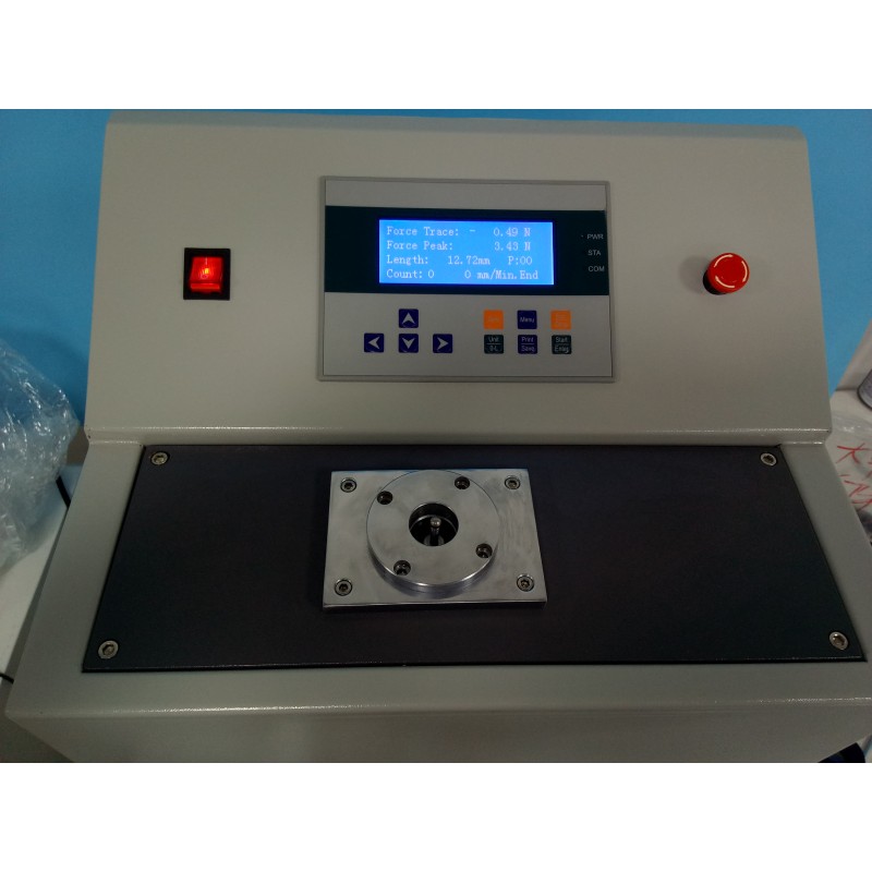 ZL-7025 Microcomputer Leather Cracking Testing Machine side view