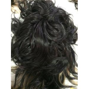 Quality Any Size Custom Hair Toupee for Regular Maintenance and Hand-Tied Construction for sale