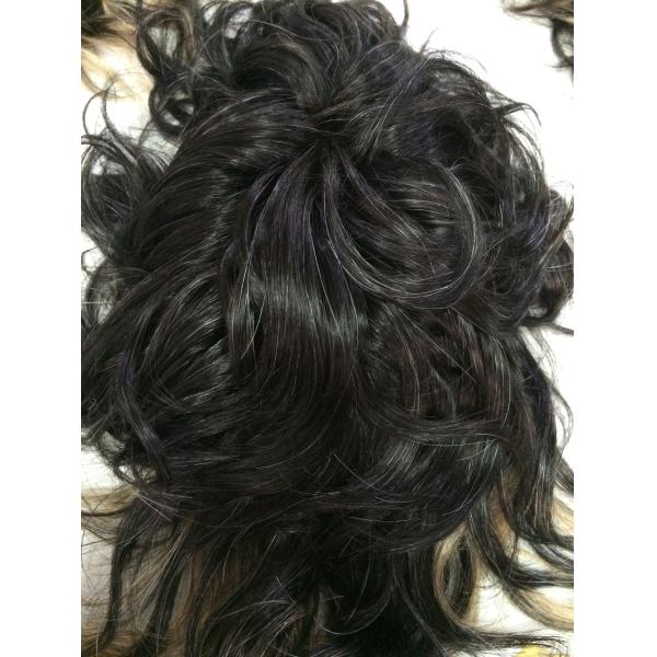 Quality Any Size Custom Hair Toupee for Regular Maintenance and Hand-Tied Construction for sale