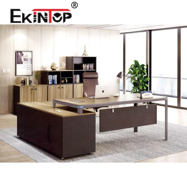 Quality Officeworks Melamine Desk For School Business Secretary Multipurpose for sale