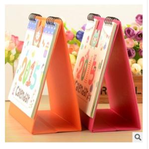 Quality Sustainable Employee Desk Calendar Eco-friendly Desk Calendar for sale