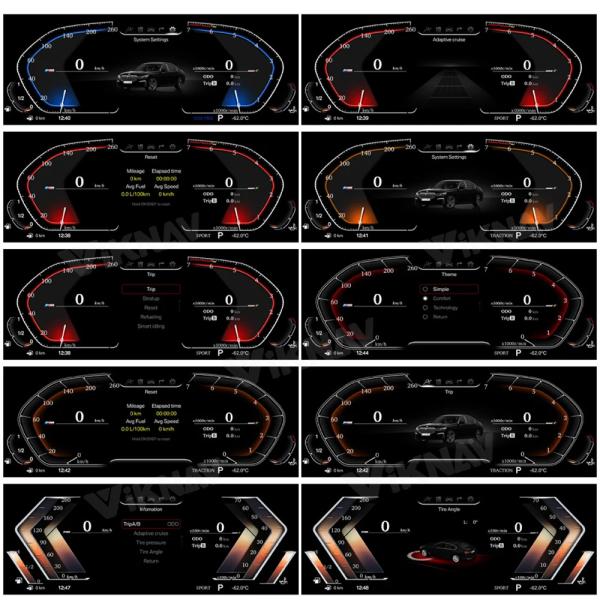 Quality VIKNAV 11" Digital Instrument Cluster for BMW 3 Series E90/E91/E92/E93 2005-2012 for sale