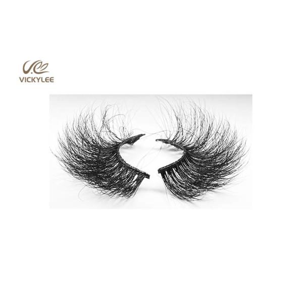 Quality Handmade Craft Long Wispy 25MM 7D Volume Lashes for sale