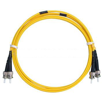 Quality Fiber Optic Patch Cord ST-ST Single mode , Simplex(SM SX) easy for operation for for sale