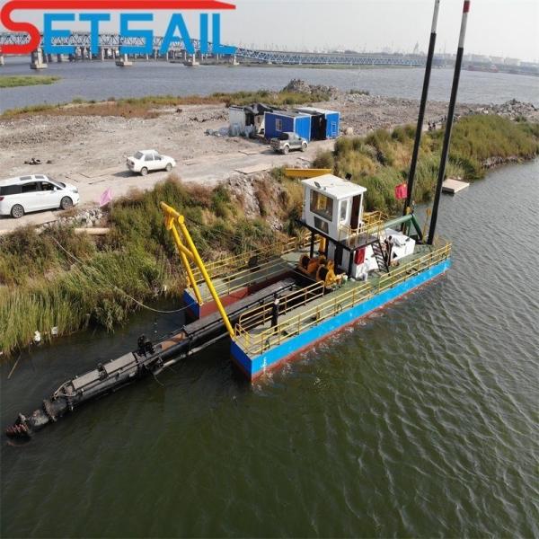 Quality 16 Inch Cutter Suction Dredger Powered by Cummins 224 Kw Diesel Engine for for sale