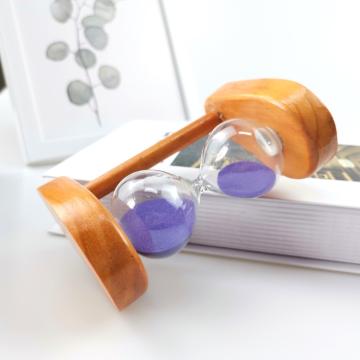 Wholesale Promotional Wooden Sand Timer Hourglass For Kids