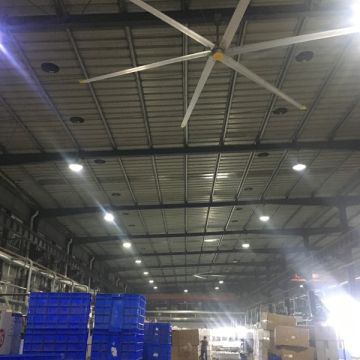 Quality 0.40KW High Speed High Volume Large HVLS Fans For Gym Mall for sale