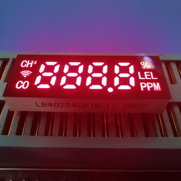 Quality Common Anode Ultra Bright Red 7 Segment LED Display Module 28*10*5mm for Harmful Gas Detector for sale