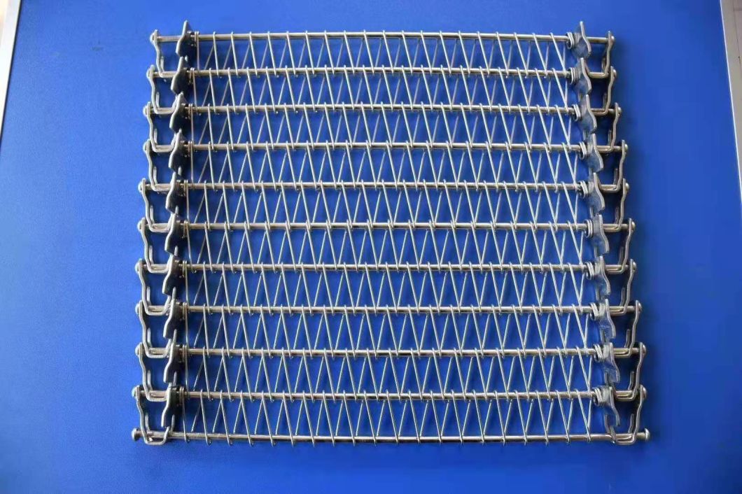 Chain Plate Conveyor with 90 Degree Turning Used in Small Workshop