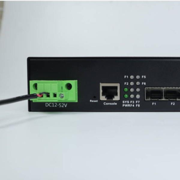 Quality 8 Port 10G Managed Network Switch Layer 3 Fiber Switch For ISP / Enterprise for sale