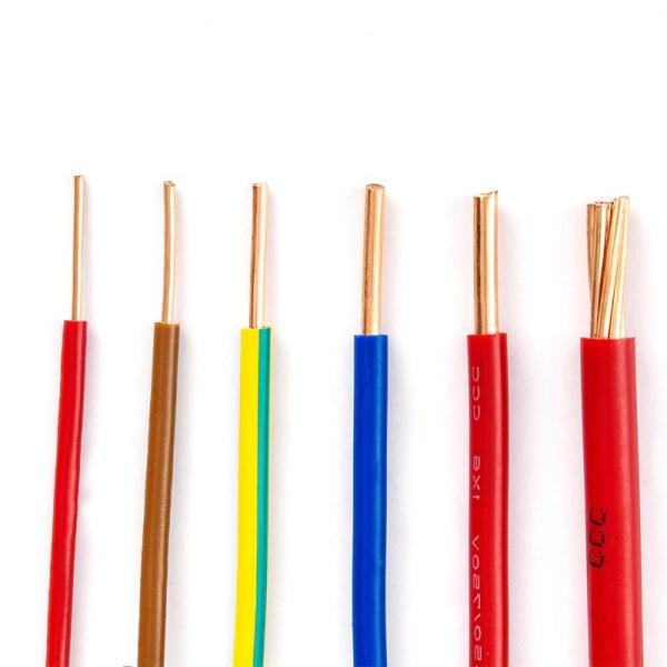Quality Standard G/T19666-2019 450/750V 7 Strands Copper Core Stranded Flexible for sale