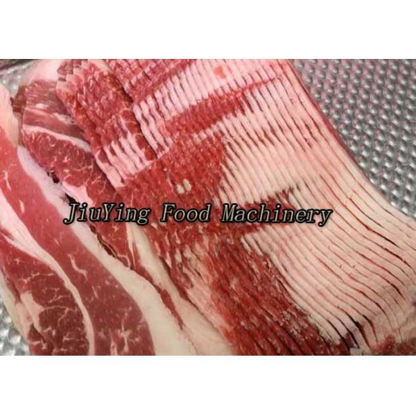 Quality Multipurpose Meat Manufacturing Equipment , Ham Bacon Slicer Mutton Slicing for sale
